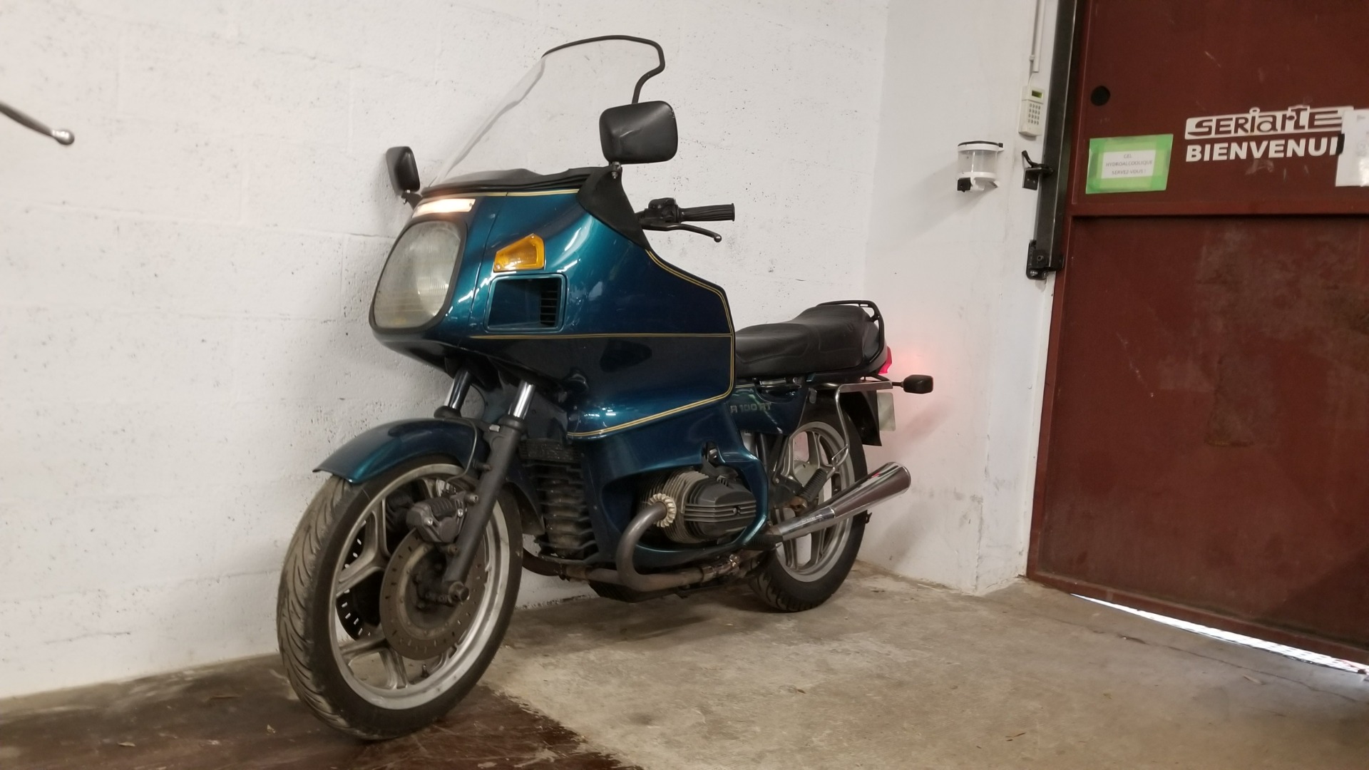 Moto depot : Motos d’occasion collection bmw, R 100 RT BMW VERT